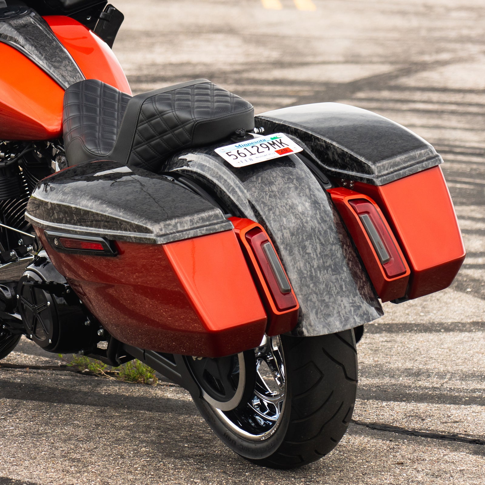 2009 & Later Bagger Carbon Fiber Rear Fender Kit – Hofmann Designs